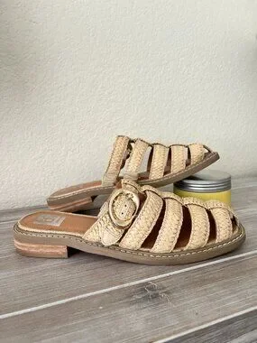 DV by Dolce Vita | Shoes | Dv Dolce Vita Falcun Raffia Fisherman Slide ...